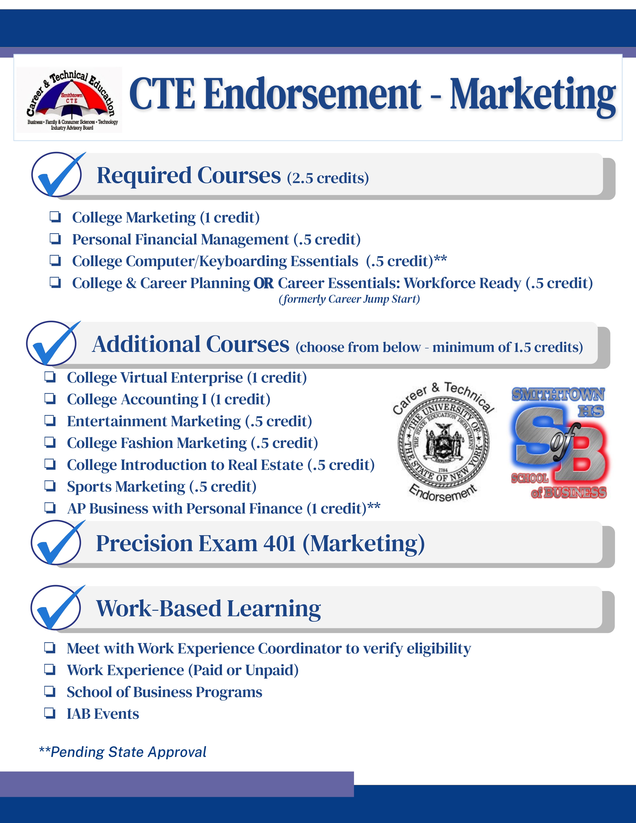 CTE Endorsement Marketing Pathway – Smithtown High School School of ...